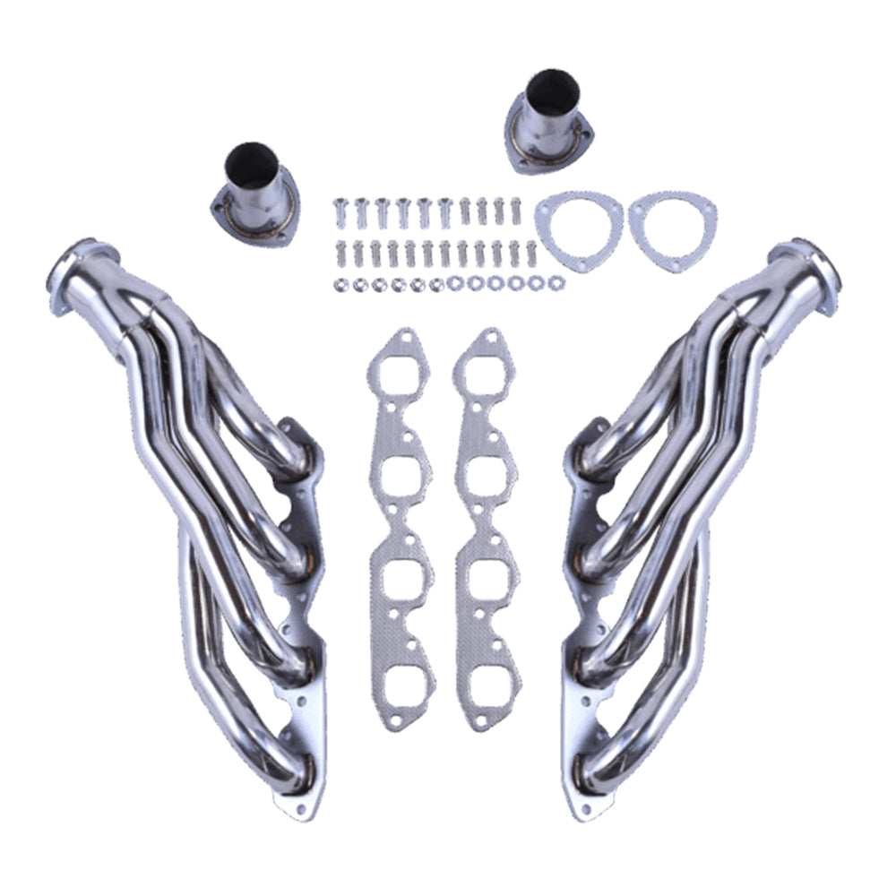 Exhaust Shorty Header for Chevy GMC V8 396 402 427 454 502 1965-1973 C ...