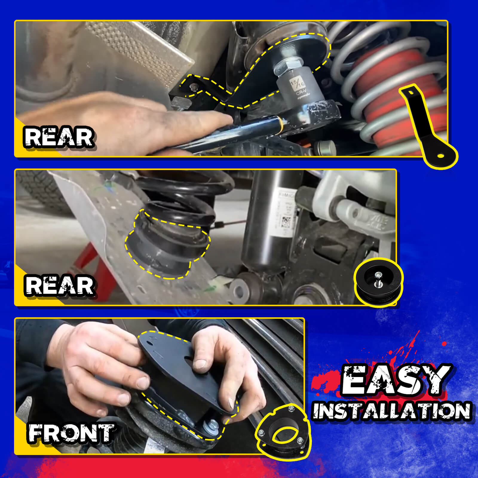 2019+ Toyota RAV4 2.5" Front and 1.5" Rear Leveling Lift Kit | KSP ...