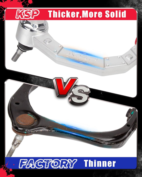 2004-2020 Ford F150 Forged Aluminum Front Upper Control Arms For 2"-4 ...