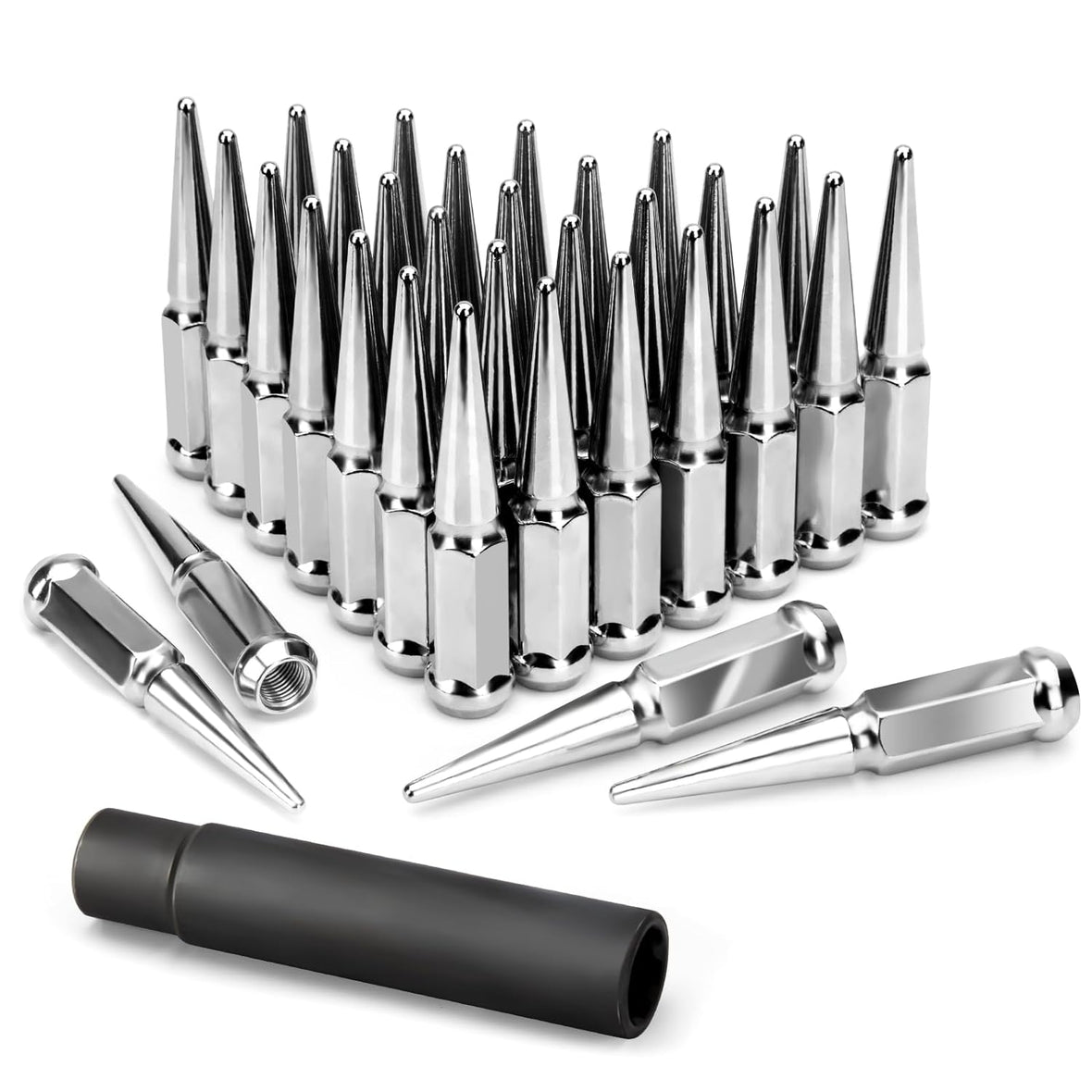 Spike Lug Nuts Stylish and Secure - KSP Performance | KSP Performance