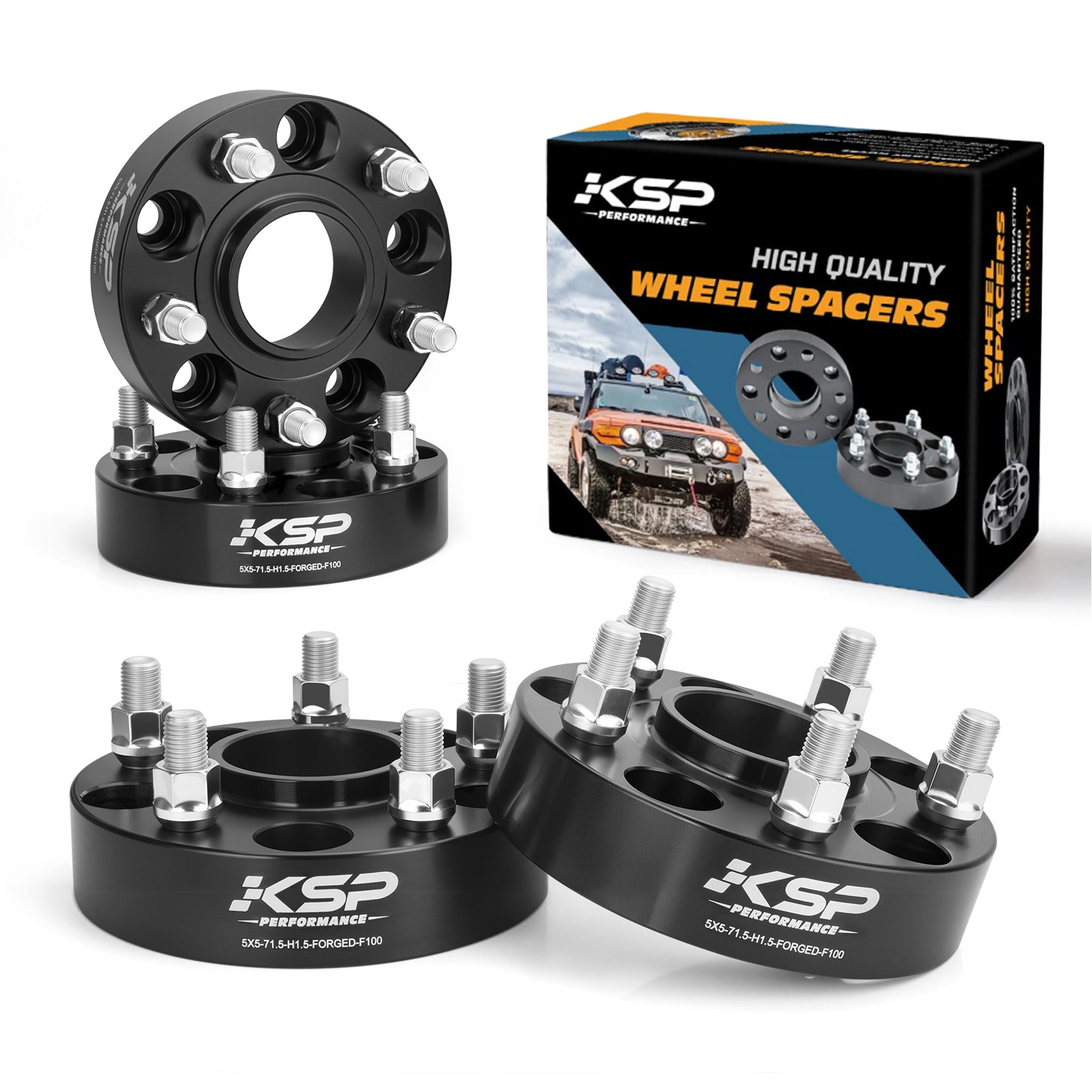 1.5" 5x5 Wheel Spacers for Jeep & Dodge – Fix Tire Rubbing | KSP | KSP ...