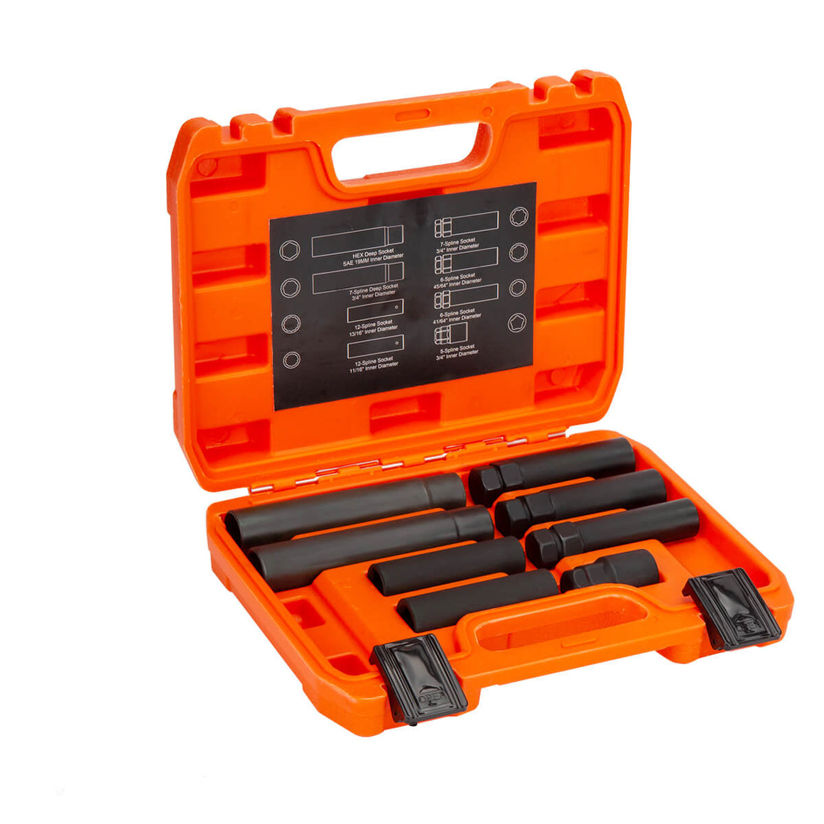 8PCS Universal Locking Lug Master Key Set Wheel Lock Removal Tool Kit ...