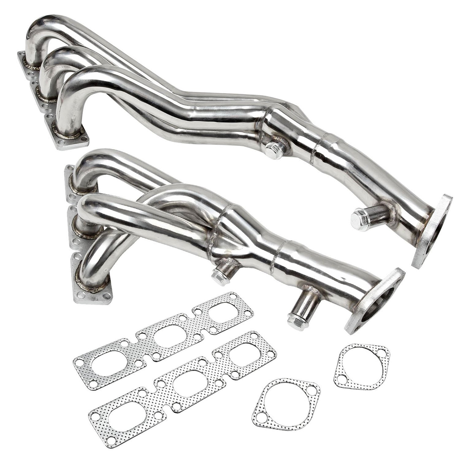 BMW E46 E39 Z3 2.5L–3.0L L6 Exhaust Header Stainless Steel KSP ...