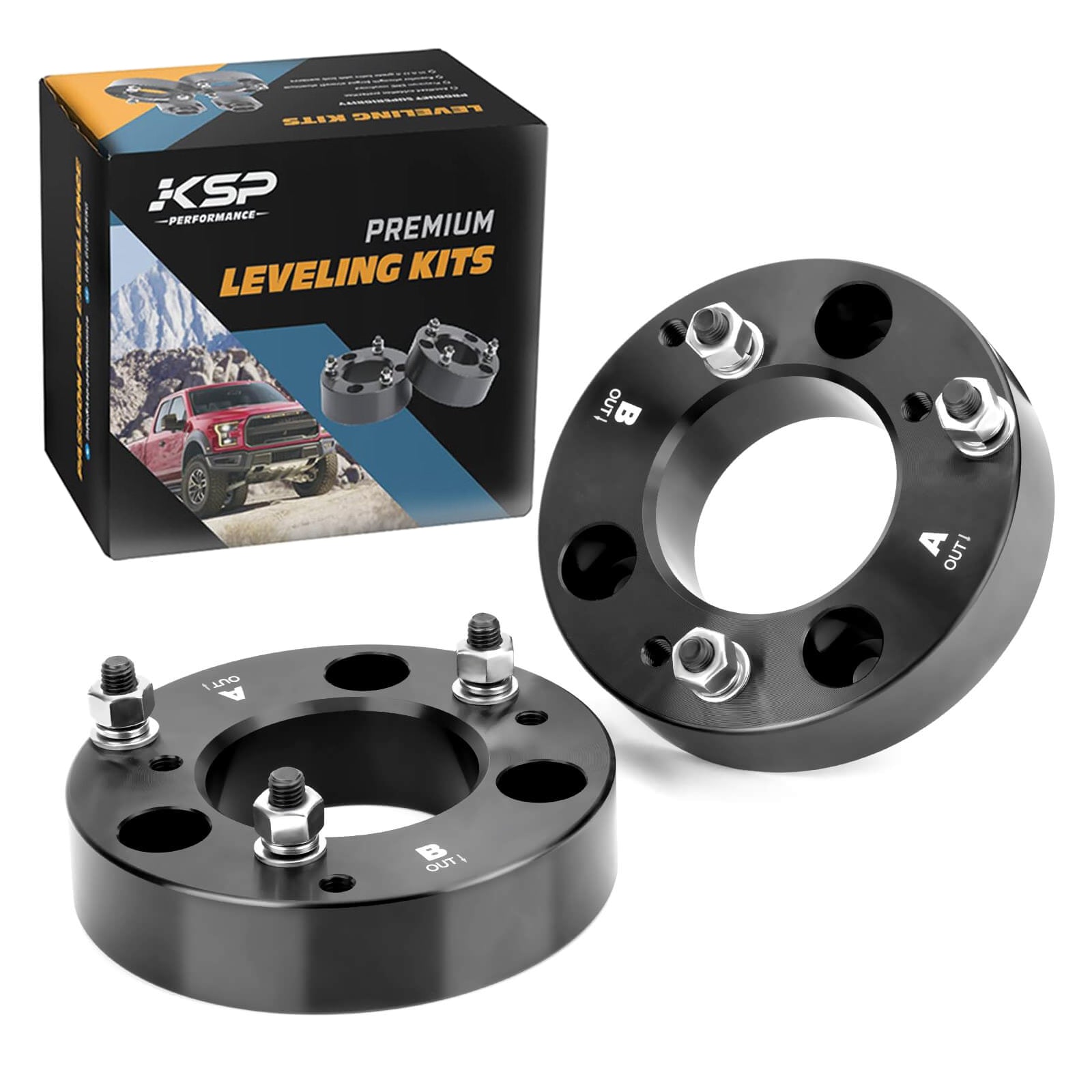 Front Leveling Lift Kits 2" for Ford F150 - KSP Performance | KSP ...