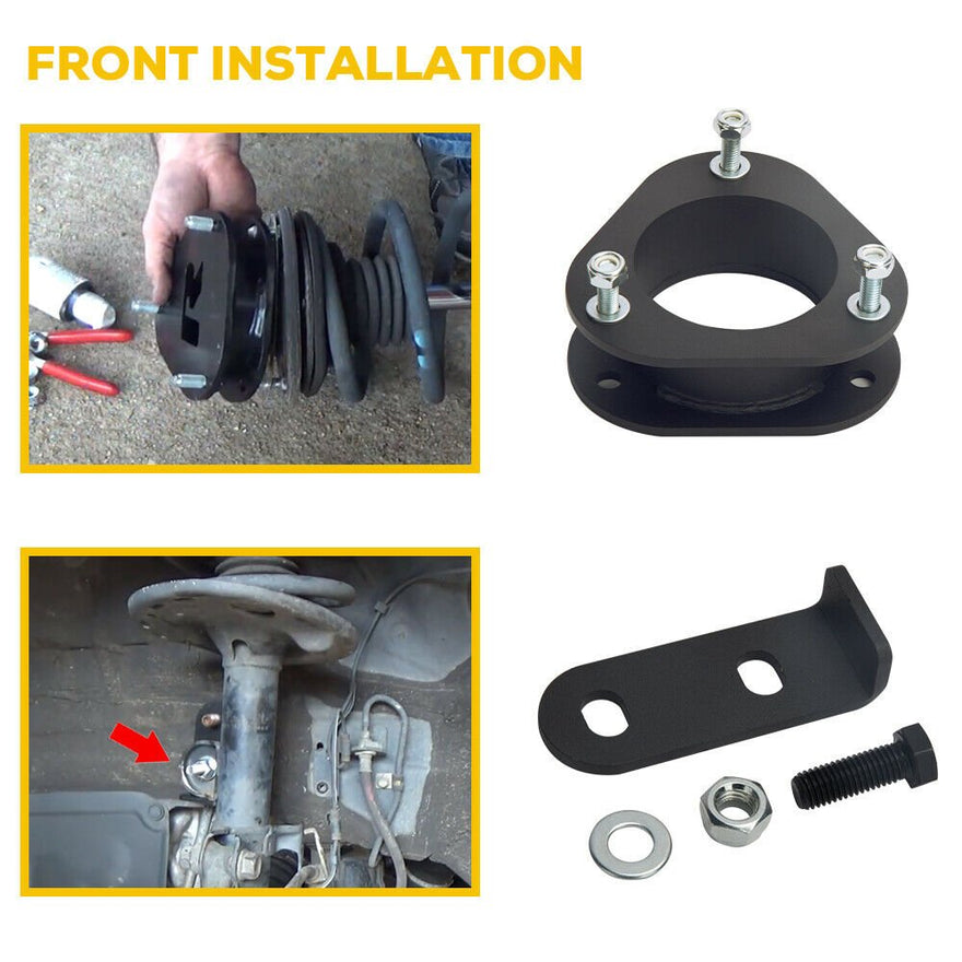 RAV4 Full Leveling Lift Kit 2" Front and 1.5" Rear with Upgrade Sway B ...