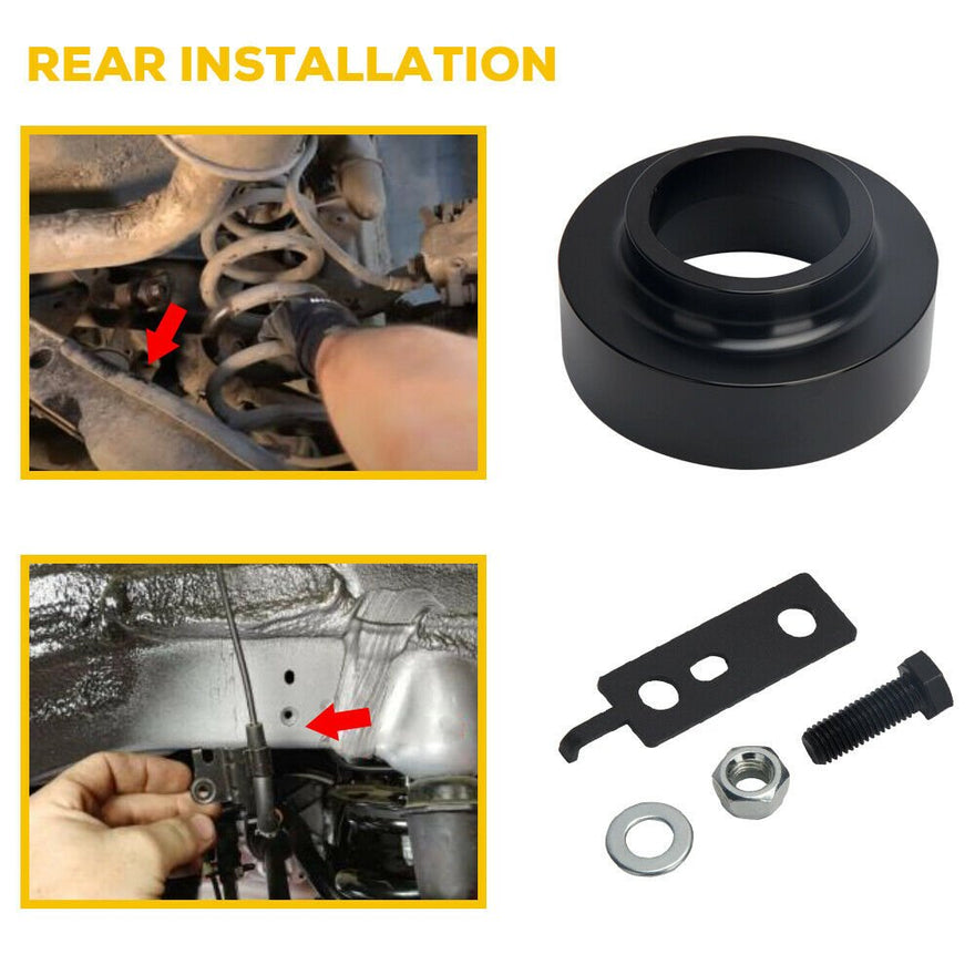 RAV4 Full Leveling Lift Kit 2" Front and 1.5" Rear with Upgrade Sway B ...